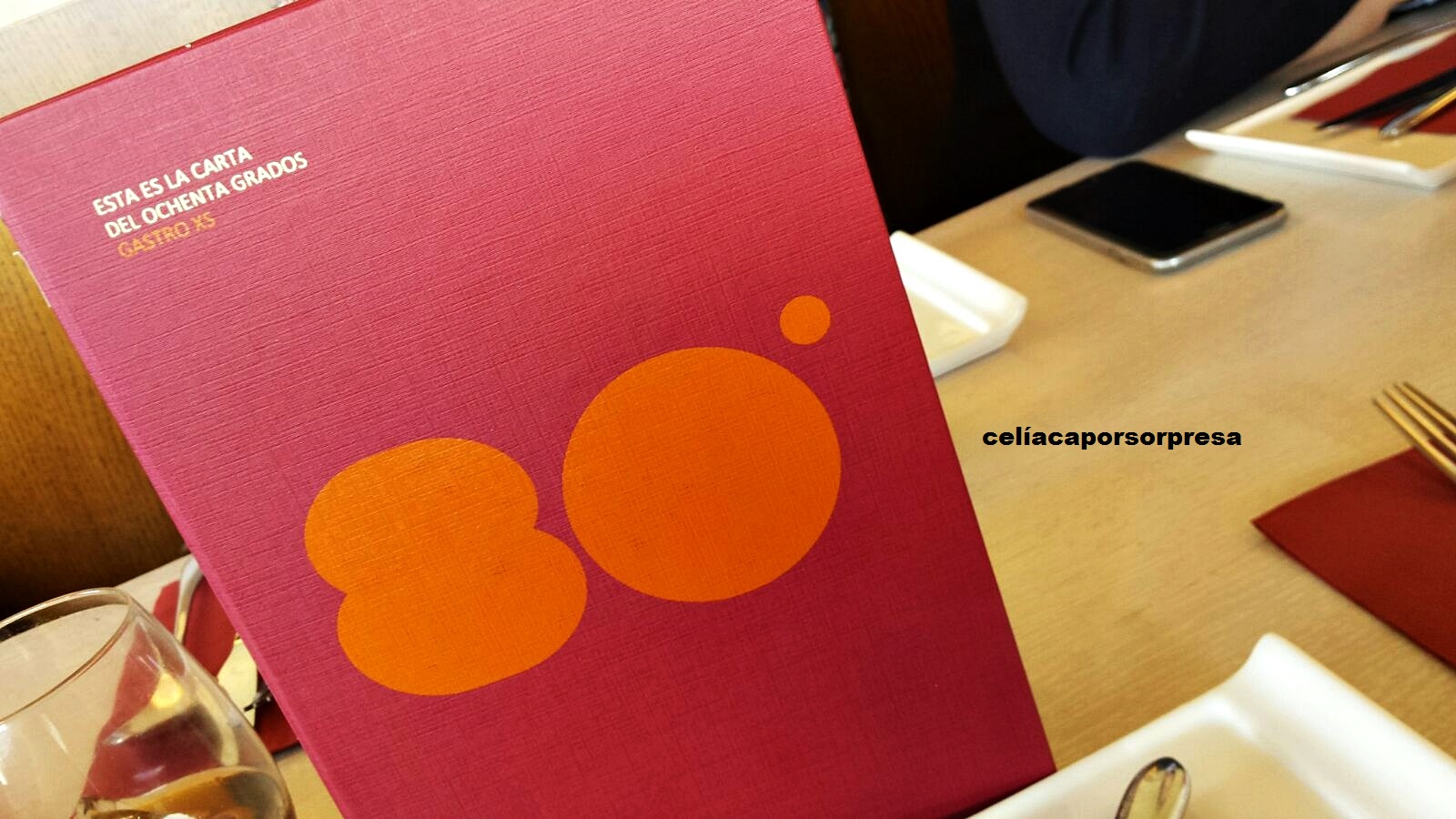 80 grados – Celíaca por sorpresa